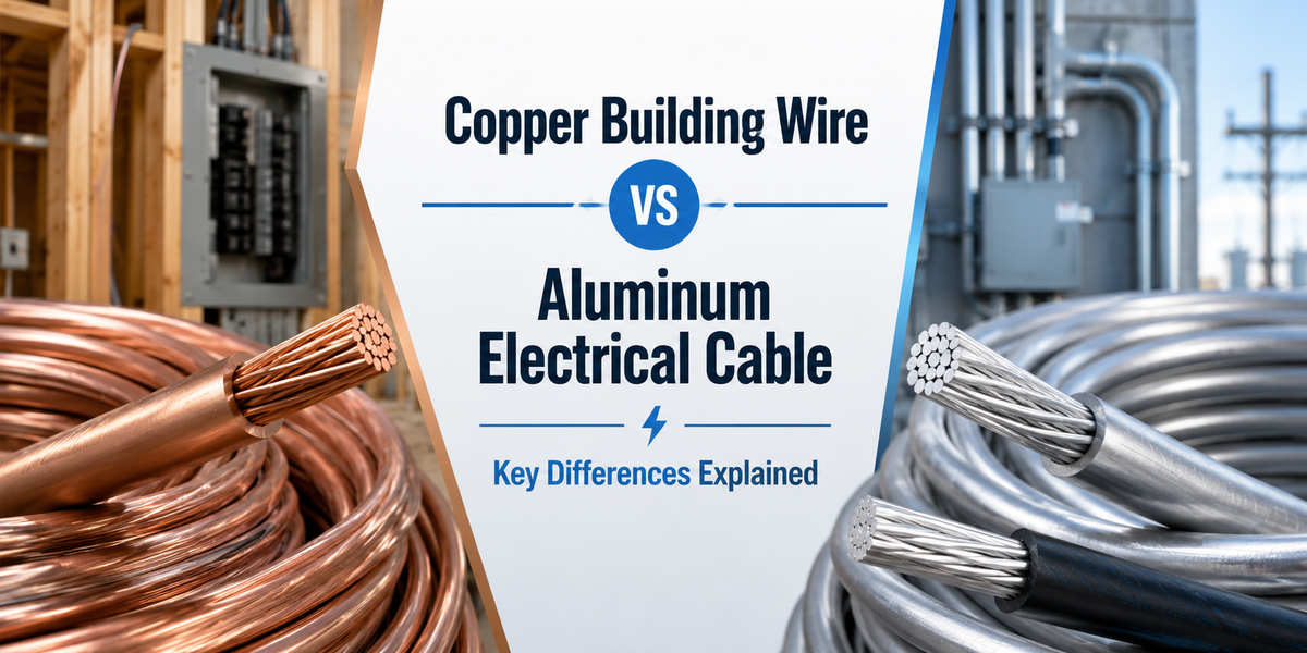 Copper Building Wire vs Aluminum Electrical Cable: Key Differences & Uses