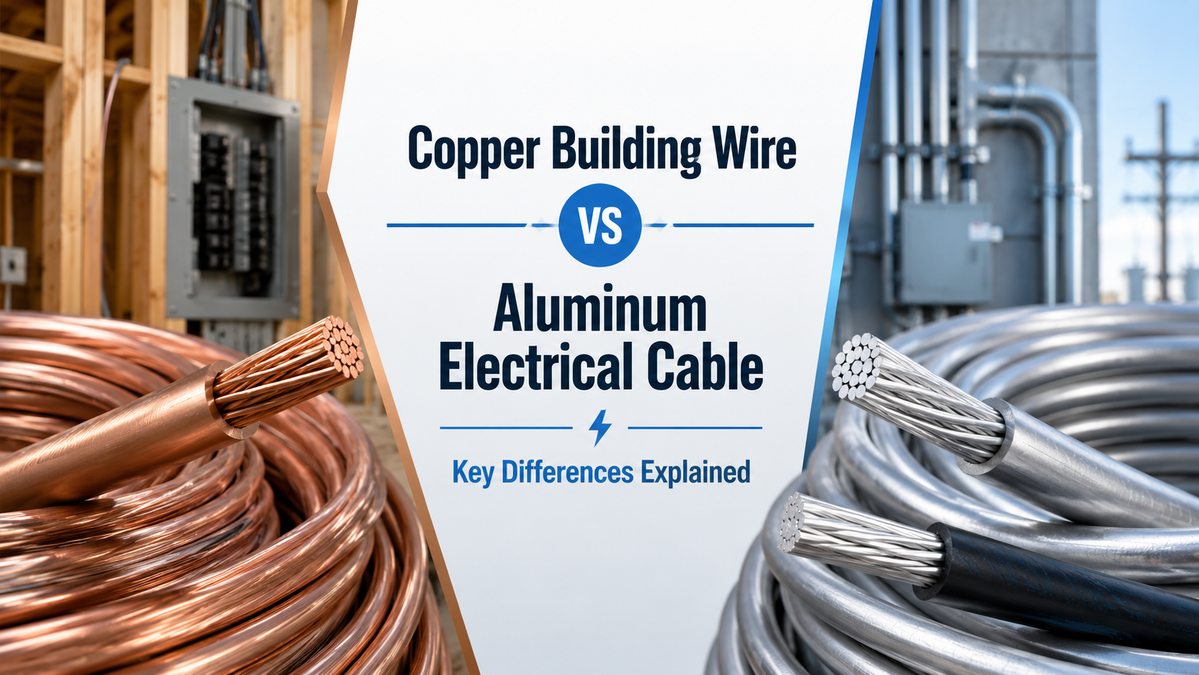 Copper Building Wire vs Aluminum Electrical Cable: Key Differences & Uses