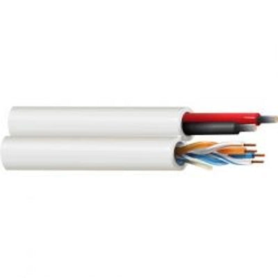 Belden 5284US, Cat5e, 24 AWG, 2PR, CCTV and PTZ, Siamese Riser Cable ...