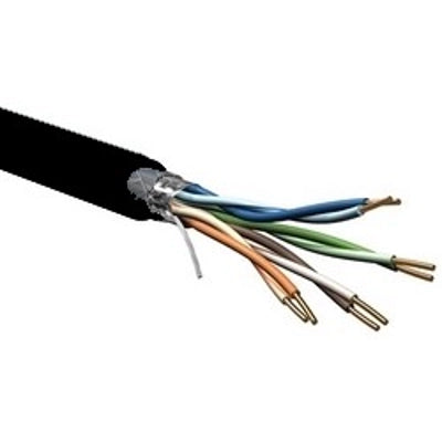 Belden 7921A, DataTuff, 24 AWG 4 Pair Shielded Category 5e, Twisted Pa